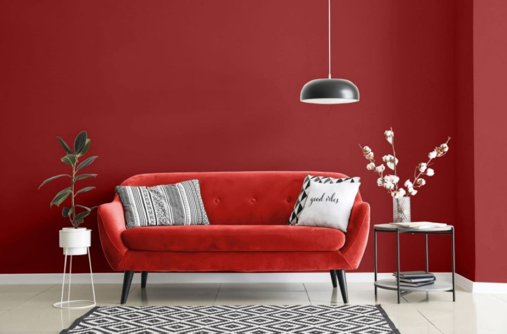 Qué cojines poner en un sofá rojo: ideas y consejos - Consejos e ...