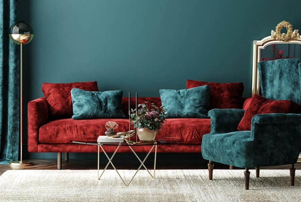 Qué cojines poner en un sofá rojo: ideas y consejos - Consejos e ...